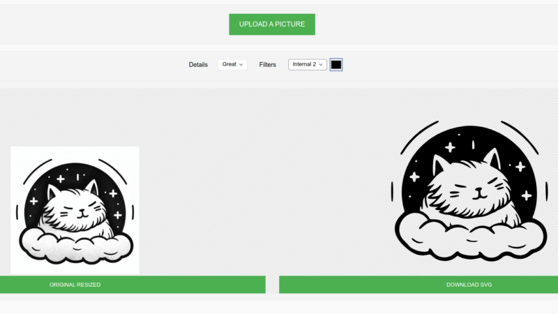 SVG Creation Guide - Step 3: Image to SVG Conversion - Catsky