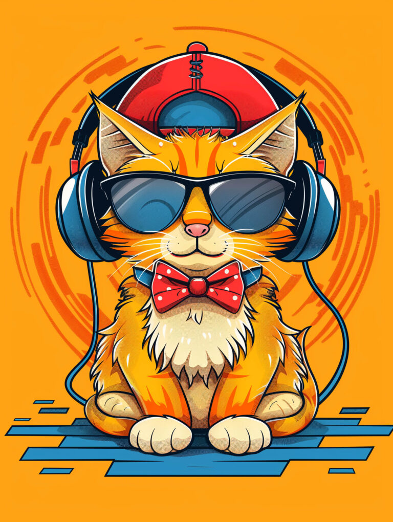 DJ Cats - Explore AI-Generated Feline Groovy Cat DJ Images - Catsky