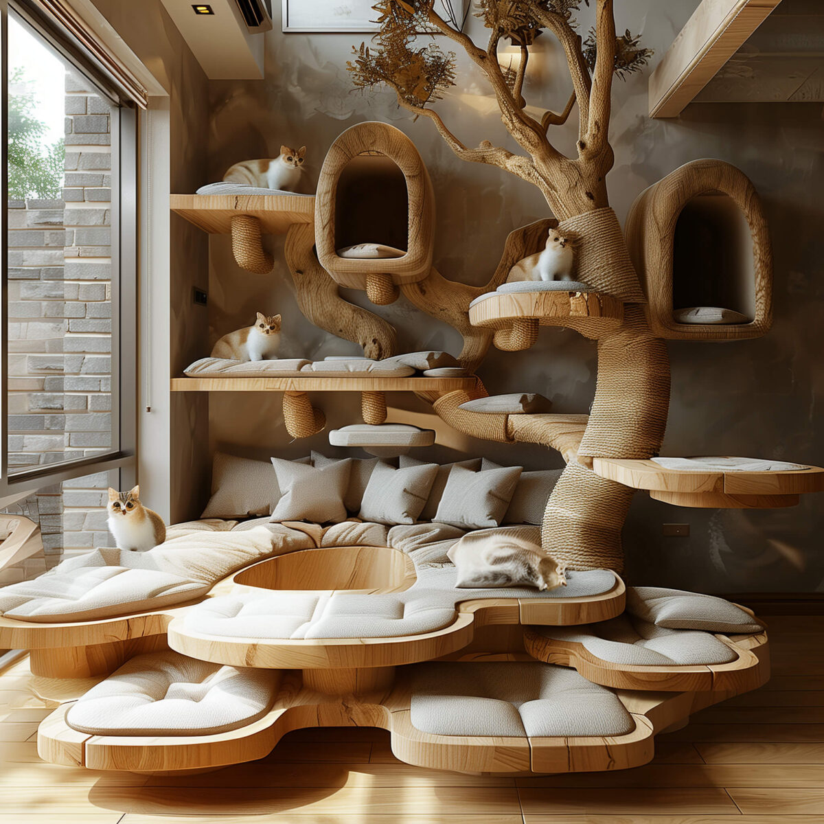 Indoor Cat Play Structures – Inspire Feline Fun & Adventure - Catsky